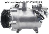China Honda CRV 2.4 07-15 AC Compressor 12V 7PK 100mm OEM 38810-RWC-A03 for sale