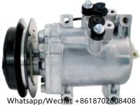 China Vehicle AC Compressor for Isuzu Mixer Truck Tractor OEM 447190-5260 1B 138mm for sale