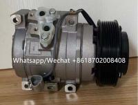 China 10S15C AC Compressor 12V 120mm 7PK for Toyota Hiace Hilux 2.5 D-4D OEM 88310-25220 88320-25110 for sale