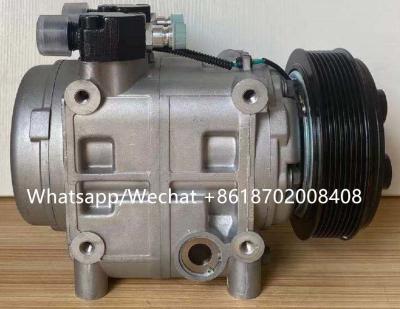 China TM31 Bus Air Conditioning Parts 8PK 152mm 12V/24V Compressor with OEM Numbers 5050095 555555 781201044 for sale