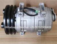 China TM21 Auto AC Compressor 2PK 145mm 12V 24V for Mitsubishi Rosa OEM 48847240 40430101 for sale