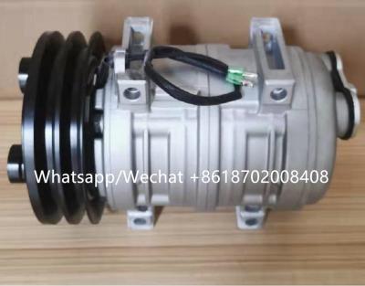 China TM21 Auto AC Compressor 2PK 145mm 12V 24V for Mitsubishi Rosa OEM 48847240 40430101 for sale