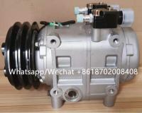 China TM31 Bus Air Conditioning Compressor 157mm 2PK Groove 12V/24V for Nissan Mini Bus OEM 781201044 for sale