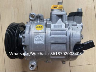 China 7SEU17C Auto AC Compressor 12V 6PK 119mm for VW Golf V Audi A3 OEM 1K0820803A for sale