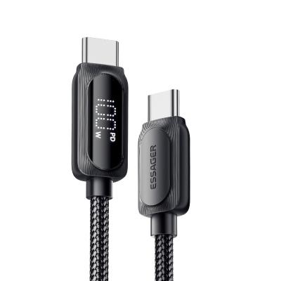 China ESSAGER ES-X57 USB-C Fast Charging Cable 60W 100W with 480Mbps Data Transfer in 1m 2m 3m Lengths for sale