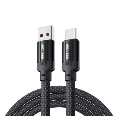 China ESSAGER ES-X55 Series 100W Magnetic USB C to USB Cable 1m Length with 480Mbps Data Transfer for sale