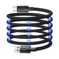 China ESSAGER ES-X53 Series 100W USB A to USB C Magnetic Data Cable 1m with 480Mbps Transfer Speed for sale