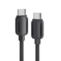China ESSAGER ES-X46 Series 100W Type-C to Type-C Fast Charging Cable with 480Mbps Data Transfer in 1m and 2m Lengths for sale