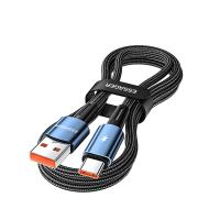 China Essager USB to Type C Cable 120W 6A Fast Charging Data Cable with Aluminum Construction for sale