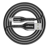 China Essager LED Fast Micro Data Cable 3A Charging with Data Transfer in 0.5M 1M 2M 3M Lengths for sale