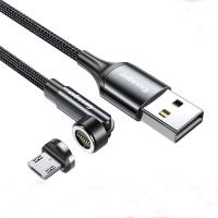 China Essager Universal Micro USB Magnetic Cable 1M 2M Length with 540° Rotation and Data Transfer Capability for sale