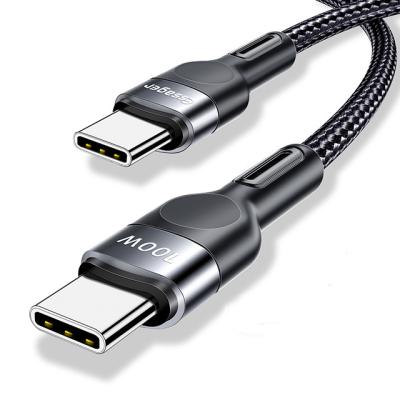 China Essager 100W 5A USB-C Fast Charging Cable with Data Sync - 0.5M 1M 2M Length Options for sale