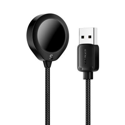 China ESSAGER ES-WC14 Wireless Watch Charger 5V/2A Input 2.5W Max Output for Apple Watch Series 2-9 SE Ultra for sale