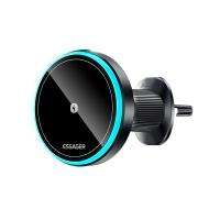 China ESSAGER T1 Magnetic 15W Wireless Charging Air Vent Car Mount Phone Holder for 4.0-6.7 Inch Devices for sale