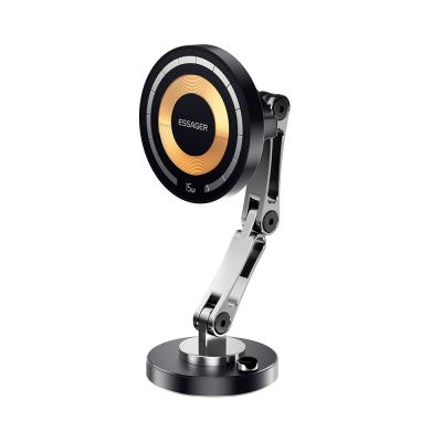 China ESSAGER ES-ZJ25 15W MagSafe Magnetic Car Phone Mount Holder for 4.0-6.7 Inch Devices with Zinc Alloy Construction for sale
