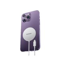 China ESSAGER ES-WC07 15W Magnetic Wireless Charger for iPhone with 8.2cm Size and USB-C Port for sale