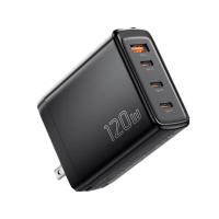 China Essagar 120W GaN Fast Charger with 3 Type-C & 1 USB-A Ports for Multiple Device Charging for sale