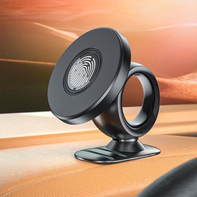 China Essager 360° Rotation N52 Magnetic Car Phone Holder with 6 Magnets for 4-6.7 Inch Devices for sale