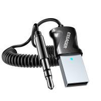 China Essager EB01 Bluetooth 5.0 Audio Adapter with 10m Range for 3.5mm Jack Devices for sale