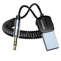 China Essager EB01 Bluetooth 5.0 Audio Receiver Adapter with 10m Range and 3.5mm Jack for sale