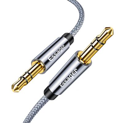 China Essager 3.5mm Male to Male Audio Cable for Car Headphone Adapter - 3 Month Warranty with OEM Services for sale
