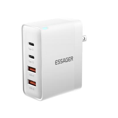 China ESSAGER ES-CD37 USB A USB C GaN Chargers PD 100W for sale