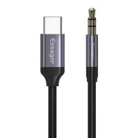China Essager Type-C to 3.5mm Audio Adapter with OLP Protection - USB-C Headset Converter for Mobile Phones & Laptops for sale