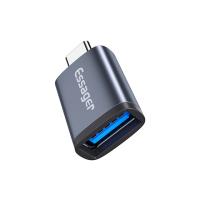 China Essager USB 3.0 OTG Adapter with 5Gbps Data Transfer and 3A Fast Charging Type-C Converter for sale