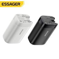 China Travelling 2 Type C USB A GaN Chargers PD65W Fast Charging 65W for sale
