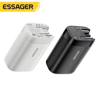 China Travelling 2 Type C USB A GaN Chargers PD65W Fast Charging 65W for sale