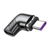 China Essager 100W Magnetic Type C to C Fast Charging Adapter with 7-Turn Connection and Data Transmission for sale