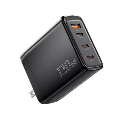 China Essager 120W 3C1A Portable Travel Charger with Quick Charging for Multiple Devices for sale