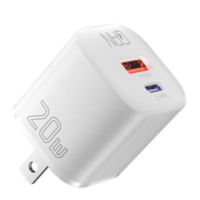 China Essager 20W GaN USB Type-C PD QC3.0 Fast Charging Phone Charger For iPhone Huawei Samsung for sale