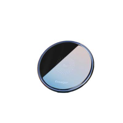 China Essager Mirror Desktop Qi Wireless Charger 15W Fast Charging for iPhone 12 Series and Qi-Compatible Devices for sale