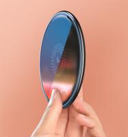 China Essager Mirror Desktop Type C Wireless Charger 5W 7.5W 10W 15W with Qi-Compatible Fast Charging for sale