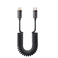 China ESSAGER ES-X66 29W USB-C to Lightning Charging Cable 1.8m with Spring Design and Braided Shielding for sale