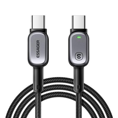 China ESSAGER ES-X66 Series 60W 100W USB C to USB C Cable Fast Charging and Data Transfer for sale