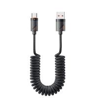 China ESSAGER ES-X66 Spring Style Cable 100W 88W 7A USB Type C to USB Cable for sale