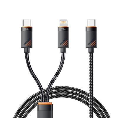 China ESSAGER ES-X66 2-in-1 USB-C to Type-C & Lightning Cable 100W PD Fast Charging 480Mbps Data Transfer 1.2m Length for sale
