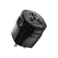 China ESSAGER WL-033-WL-09 Travel Power Adapter 2500W EU 3250W UK Universal Socket Converter for sale