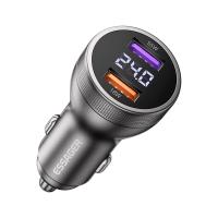 China ESSAGER ES-CC18 Series 73W USB-A Car Cell Phone Charger Outlet Quick Car Charger Compatible Protocols PD3.0/QC3.0 for sale