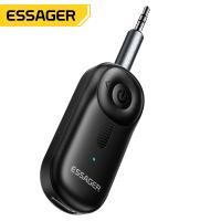 China ESSAGER ES-BT14 3.5mm Wireless Bluetooth Audio Receiver Adapter with 10-20 Meter Range for Wired Earphones for sale