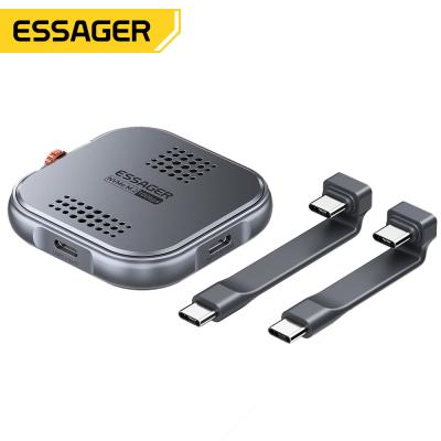 China ESSAGER ES-YP01 100W 10Gbps USB 3.2 External NVMe SSD Enclosure for 2230 M.2 Drives with Aluminum Housing for sale