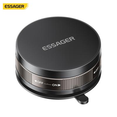China ESSAGER ES-ZJ36 360 Adjustable Vacuum Suction Magnet Car Mobile Phone Holder Stand for sale
