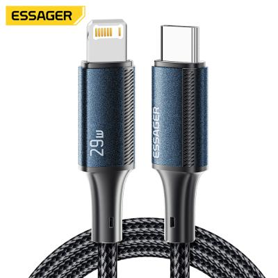 China ESSAGER ES-X45 USB-C to Lightning Fast Charging Cable 29W 3A with 480Mbps Data Transfer for iPhone iPad for sale