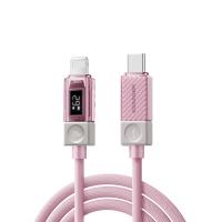 China ESSAGER ES-X76 USB-C to Lightning PD 29W Fast Charging Cable with Digital Display - 3Ft/6Ft Lengths for iPhone & iPad for sale