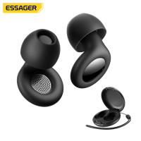 China ESSAGER Y25 Silicone Sleep Earplugs 45dB Noise Canceling 8x8cm Reusable Adjustable Hearing Protection for sale