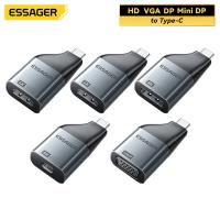 China ESSAGER ES-OTG22 Mini DP VGA HDMI to USB-C Video Adapter 8K 60Hz 4K 120Hz 1080P Display Converter for sale