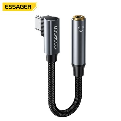China Essager ES-YP28 Lightning Usb Type C To 3.5mm Audio Converter Adapter Cable for sale