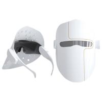 China Rechargeable Red Blue Light Face Mask LED Therapy For Ance / Anti Aging for sale
